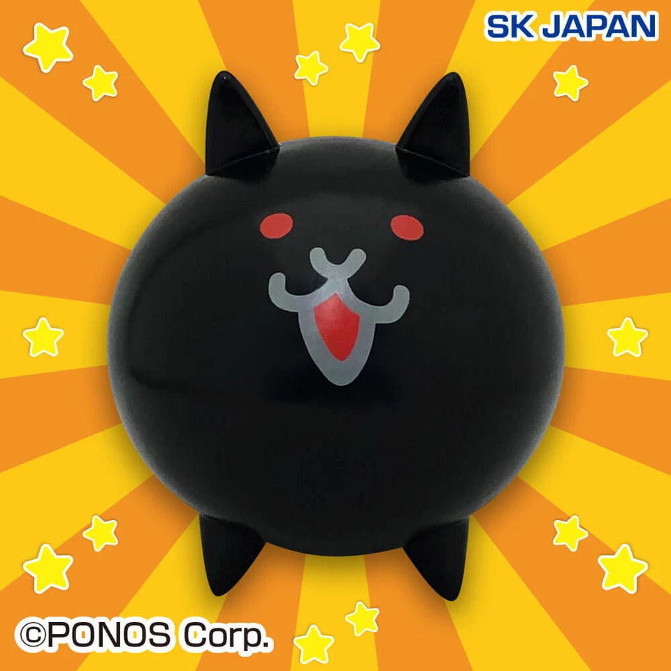 The Battle Cats Big Soft Vinyl Figure Murderous Cat Blacl 18cm – Tsukimi.co