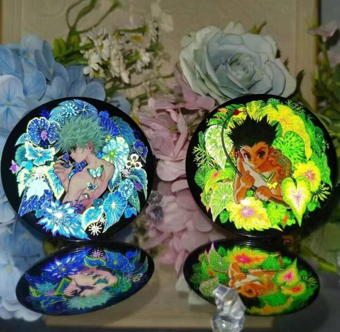 Hunter x Hunter Gon and Killua Metallic Pins – Tsukimi.co