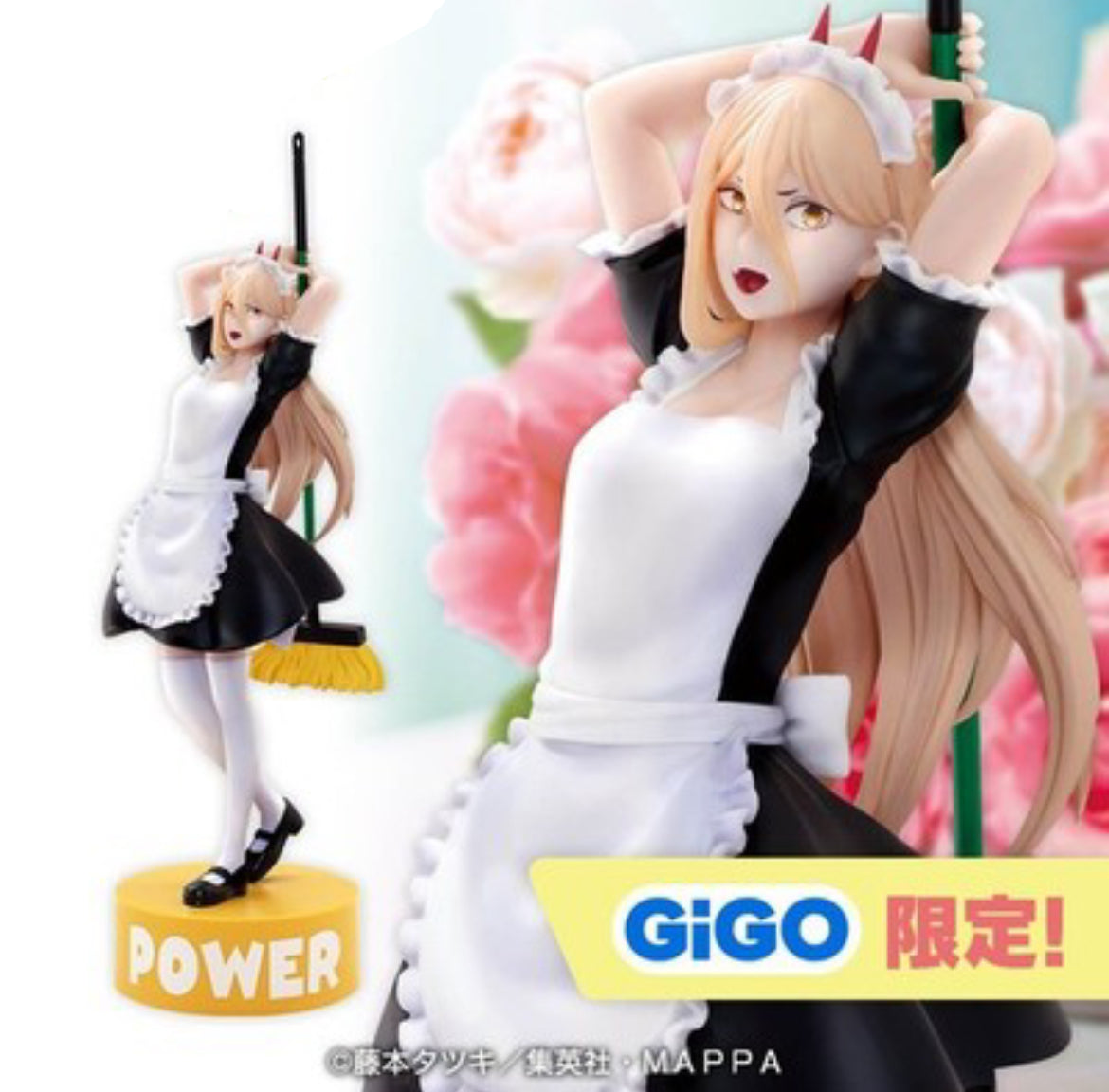 Chainsaw man- Power Maid Ver. figure by Gigo- limited edition – Tsukimi.co