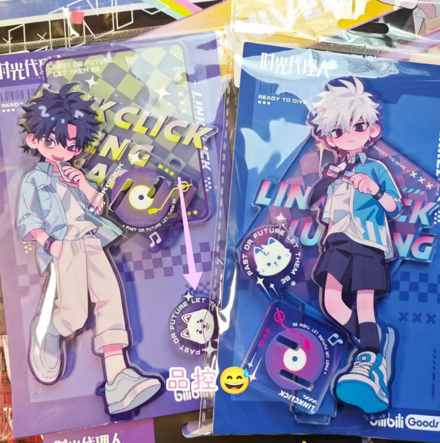 Link Click Acrylic Stand Set 2 pcs – Tsukimi.co