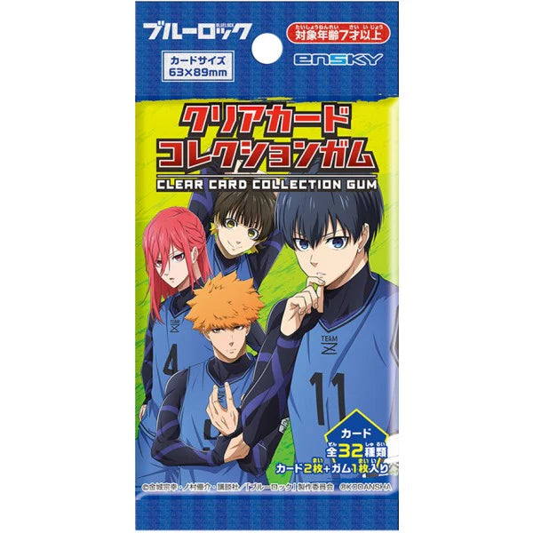Blue Lock Clear Card Collection Volume 1 Blind Bag (1 Random Card ...
