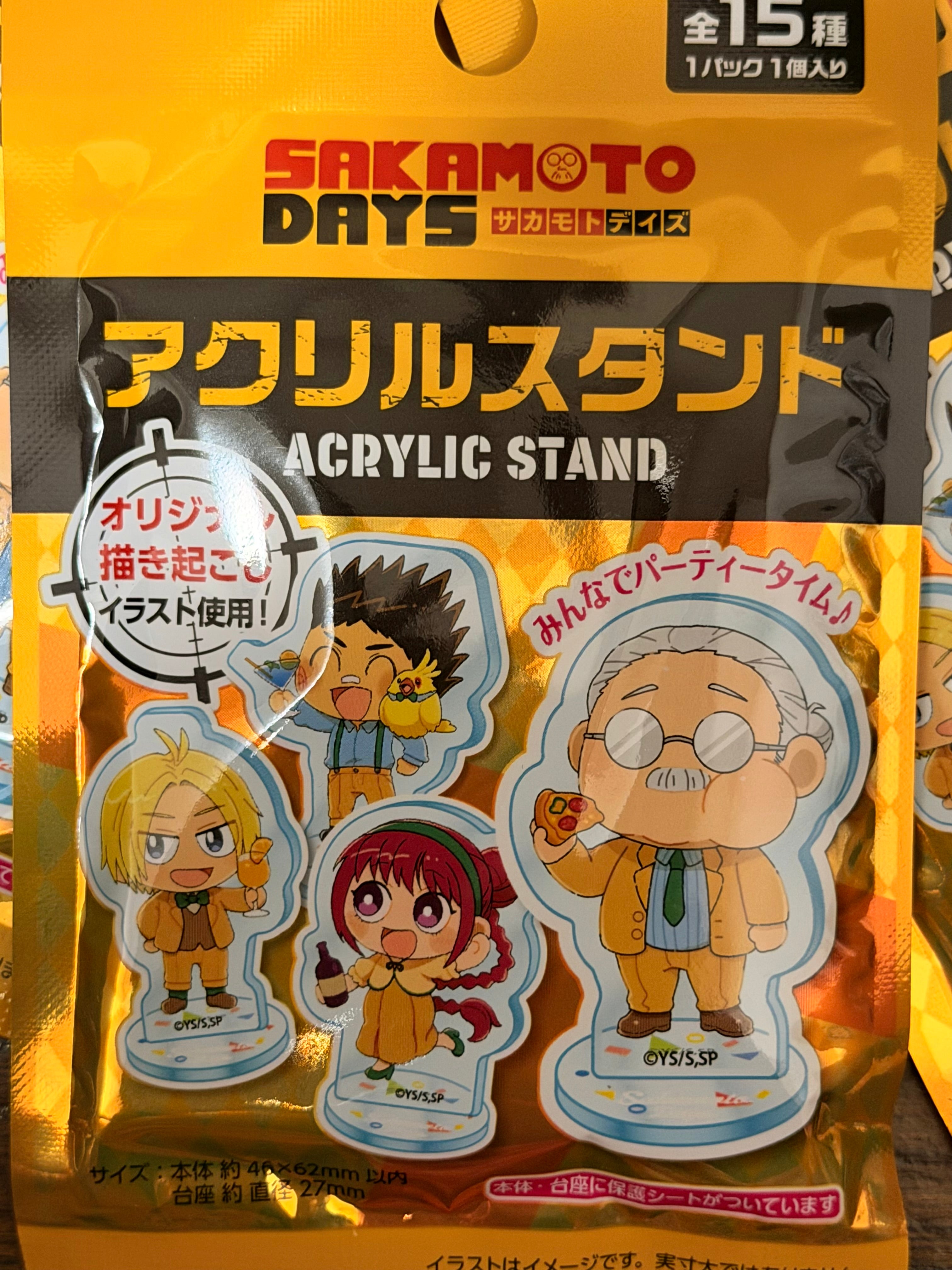 Sakamoto Days collectable acrylic stands blind bags – Tsukimi.co