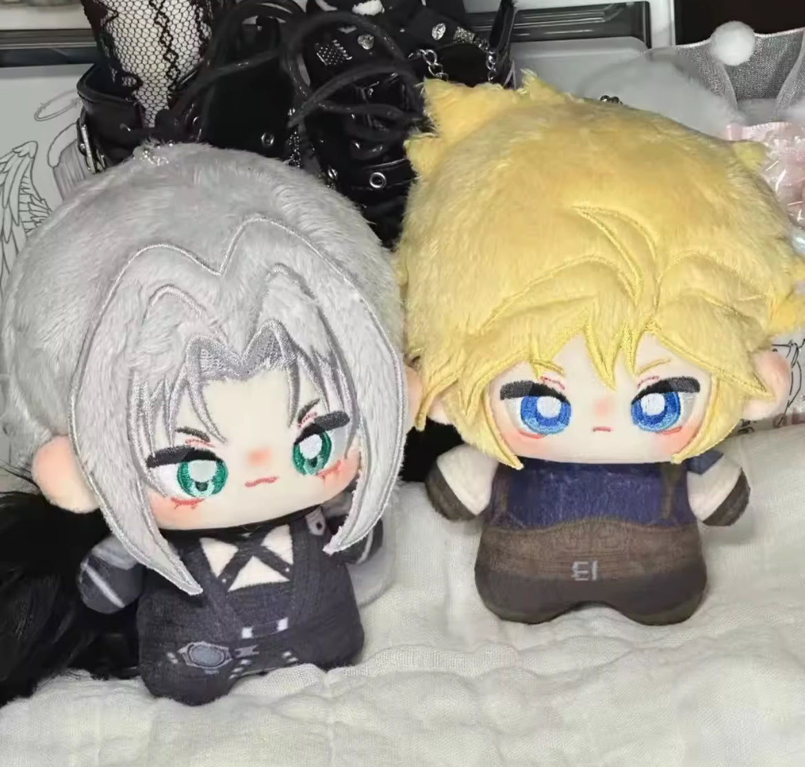 Final Fantasy VII Sephiroth Cloud Fanmade Plush Keychains – Tsukimi.co