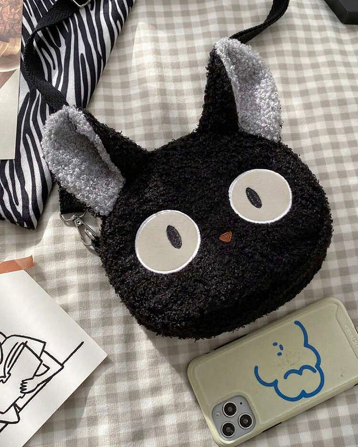 Studio Ghibli Jiji Purse Bag Kiki’s Delivery Service – Tsukimi.co