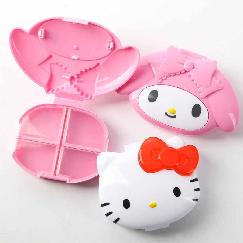 Hello Kitty Medicine Case Box 4 Compartments – Tsukimi.co