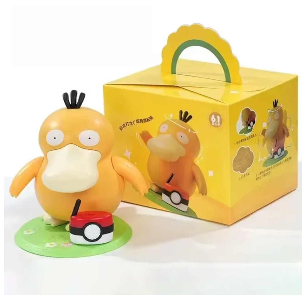 Pokemon x KFC Psyduck dancing figure – Tsukimi.lb