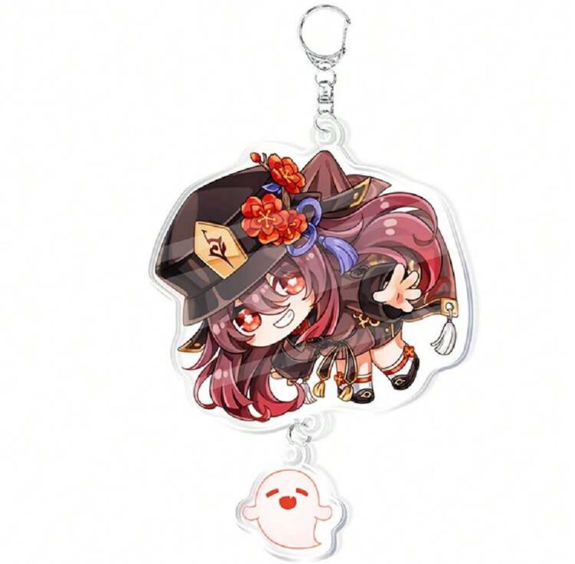 Genshin Impact Hu Tao Acrylic Keychain – Tsukimi.co