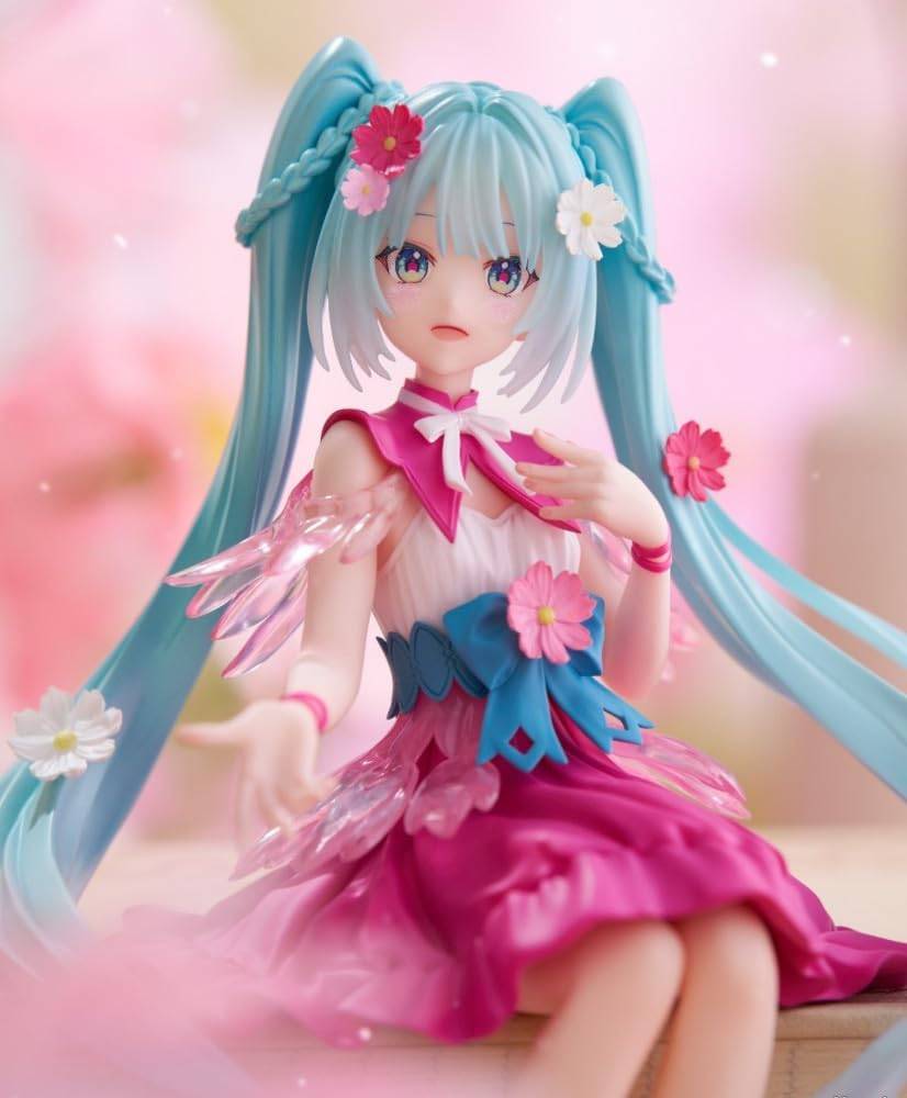HATSUNE MIKU - FuRyu Noodle Stopper Flower Fairy "Cosmos" design figur ...