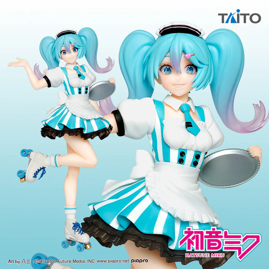 Vocaloid - Hatsune Miku - Hatsune Miku Figure Costumes - Cafe Maid Ver ...